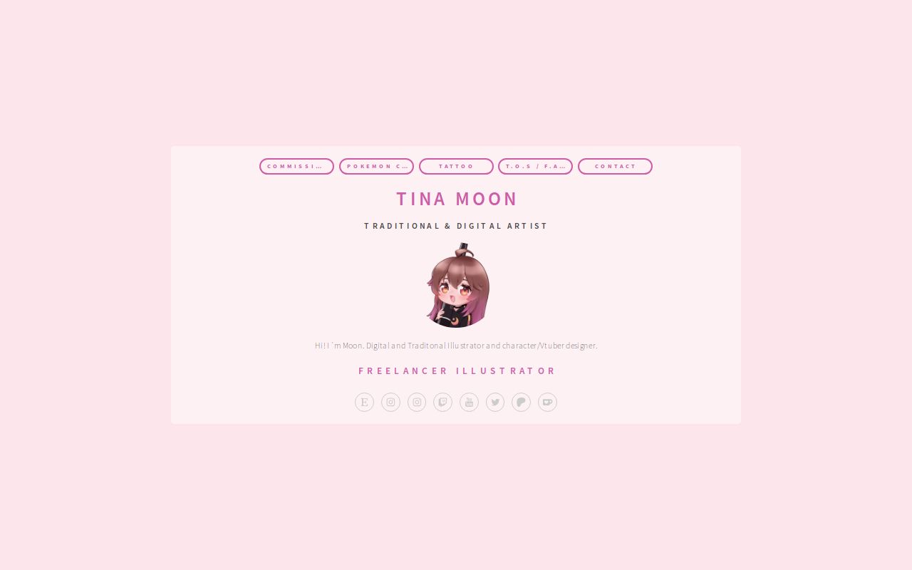 Tina Moon Web Comission